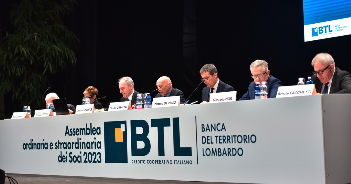 Assemblea Soci 2023 - Banca del Territorio Lombardo